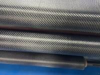 China 6K Carbon Fiber Fabric Plain and Twill Weave 280-400 gsm Industrial Grade Hexagon Pattern for sale
