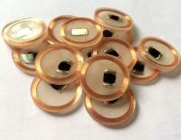 China ABS Clear 13.56KHz RFID Tag Transparent Coil For Dining Places NFC for sale
