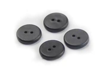 China PPS Round Button Wearable NFC RFID Laundry Tag label For Clothing for sale