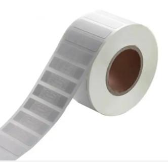 China Inventory can be customized printed, Passive RFID 860~960 MHz UHF smart tag Impinj Monza R6 R6-P chip tag Sticker l for sale