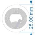 China RFID NFC Manufacturer Supplier TAG Custom 13.56Mhz 213 214 215 216 Printable Label Chip HF NFC for sale