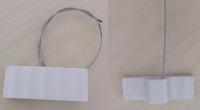 China UHF seal tie tag metal cable tie rfid disposable gas cylinder tag for gas cylinder management for sale