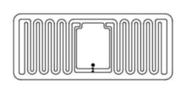 China Custom Printable Paper UHF Rfid Tags Passive 44*18mm UHF RFID Wet Inlay for sale