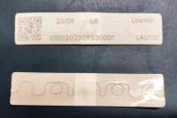 China RFID Qr code printing laundry tag , 200 Times Washable Long Range UHF RFID Textile Laundry Tags For Laundry , RFID laundry tag for sale