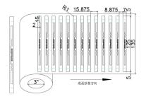 China UHF RFID Library wet inlay LAB7125 with double side adhesive , RFID label , RFID tag for sale