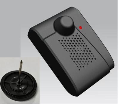 China EAS 2A Alarming + RFID dual PIN  tag LA21 ,EAS  2A alarming tag , RFID tag , EAS alarming tag , UHF TAG , EAS TAG for sale