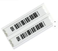 China AM LABEL , Retail Security Anti-Theft 58 KHz EAS Soft Tag Strips AM Soft Label Barcode Alarm Sticker for Shopping Mall ASC+chip Material for sale