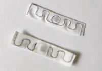 China 8 Heat Sealing Durable UHF Laundry Tag Single Layer With M4E Chip for sale