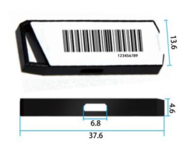 China OMT006 UHF RFID On Metal Tag R6P Chip IT Asset Management 865-868Mhz for sale