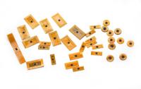 China Passive Micro RFID Hard Tag  213 DFN Techlology 16*6 Mm For NFC Bracelet Chip for sale