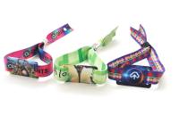 China 350*15mm Polyester RFID Hard Tag Wristband Nylon Woven for sale