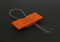 China UHF RFID Cable Tag H3 Chip Logistic 77.8*32.2mm 4 Meter Read Range for sale