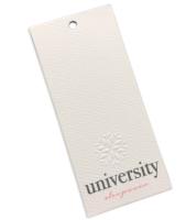 China 7 UHF Vie Swing Tag Video Name Hang 400gsm Thick for sale