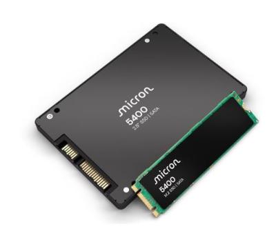 China Micron 5400 SATA SSD Solid State Hard Drive Internal For Data Center for sale