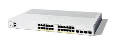 China Original New Cisco C1300-24P-4G 24-port GE PoE Switch with 195W PoE Budget and 56 Gbps Switching Capacity for sale
