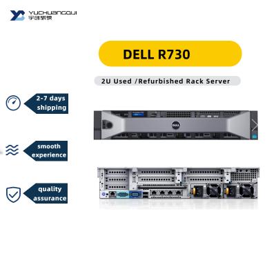 China Used PowerEdge R730 Server 2U Rack Server with Intel Xeon E5-2600 v3/v4 Series and 24 DDR4 DIMM Slots for sale