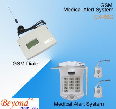 China Senior GSM Medical alert Alarm system : Help Alarm Auto Dialer, Auto Dial and Play Voice for sale