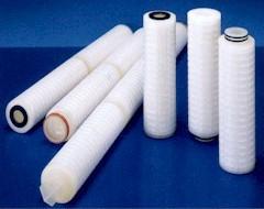 China Micropore folding type-PES-film filter element for sale