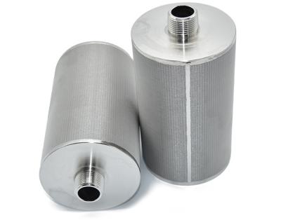 China Stainless steel micro holes Sinter Metal Powder Filter with high filter rating for sale