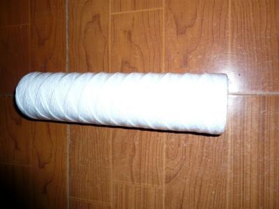 China 5um PP Yarn String Wound Filter Cartridges with Ss Core or PP Core for sale