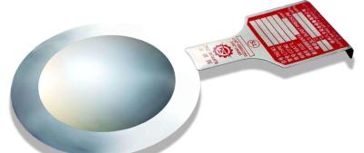 China Anti-arch slit type pressure protection conventional rupture disks /burst disk / flat bursting discs for sale