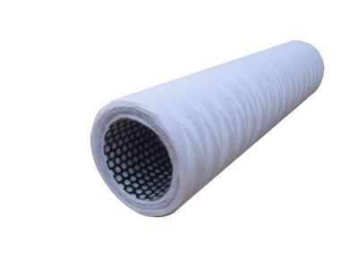 China PP string wound filter for wine and water filtration systerm / stainless steel core string wound filter for sale