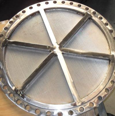China Stainless steel sintered mesh filter plate/pharmaceutical three-in-one sintered filter plate for sale