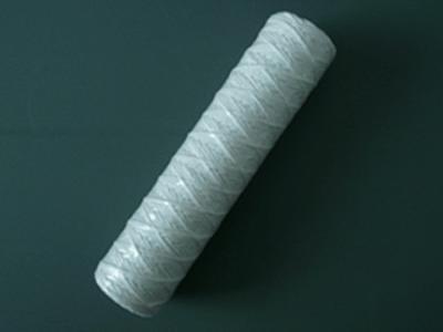 China 5 micron string wound filter cartridge in water treatment with PP core or stainless steel core for sale