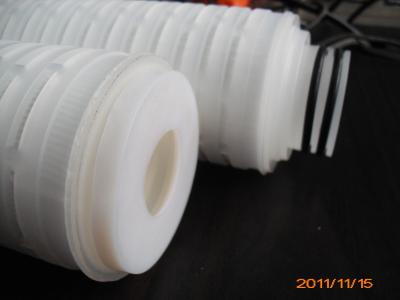 China 1 micron pp /pes /ptfe /nylon water pleated membrane filter Carbridge for sale