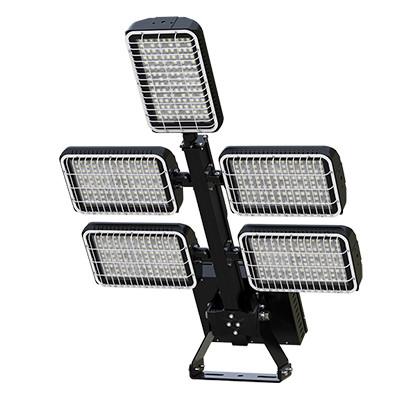 China 175lm/W 1500W LED Sports Field Lights High Efficiency Rotatable Modular for sale