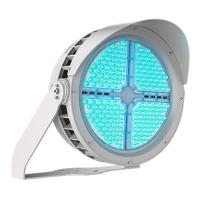 China CriRa80 LED Stadium Lights with Beam Angle 30° 60° 90° and IP65 Rating for Optimal Sports Arena Illumination for sale