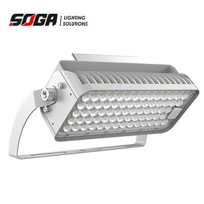 China 175lm/W Tennis Court Waterproof LED Flood Lights Asymmetric Streamlined for sale