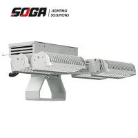China IP66 Windload Test 17 Class High Power LED Flood Light with Working Temps -40℃ to 80℃ for Outdoor Applications for sale