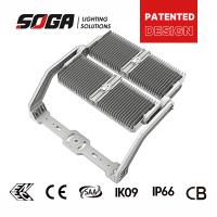 China Glare Free LED Flood Light with 0-10V Dimming IP66 Rated Die-cast Aluminum for Stadium Lighting for sale