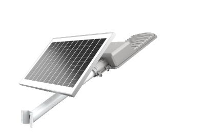 China High Efficiency Solar Street Light with Grade A Monocrystalline Silicon Panel and 100pcs Osram 5054 LED Chips for sale