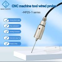 China Universal IP68 Stainless Steel 316 CNC Machine Tool High Precision Wired Probe Sensor with LED Indicators MP25-1 for sale
