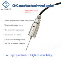 China Universal IP68 Stainless Steel 316 CNC Machine Tool High Precision Wired Probe Sensor with LED Indicators MP25-1 for sale