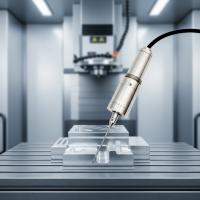 China New CNC Center Stainless Steel Wired Probe Sensors High Precision Compatible All Major Brands Machine Tools Real Time Automatic for sale
