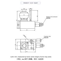 China Makinopc MP21-10PLus 10mm Diameter NC/NO Tool Setter 0.001mm Precision CNC Machining Tool Measurement Broken Tool Detection for sale
