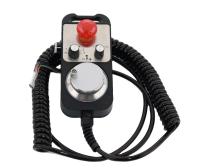 China Makinopc MS Solid Cast Iron Electronic Handwheel 6 Axis 5V 12V 24V 100PPR Emergency Stop Fanuc Syntec  Mitsubishi Systems for sale