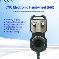 China Portable 4 Axis CNC Fanuc System Electronic Handwheel MPG 100PPR Manual Pulse Generator for Drilling and Milling Center Machine for sale