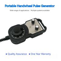China Portable 4 Axis CNC Fanuc System Electronic Handwheel MPG 100PPR Manual Pulse Generator for Drilling and Milling Center Machine for sale