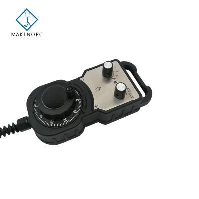China Makinopc MK Series Plastic Electronic Handwheel Handheld MPG 5V 100PPR Pulse Fanuc GSK Fagor CNC Machine with Magnet Adsorption for sale