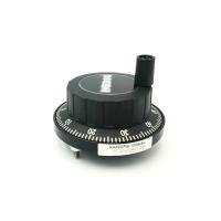 China Original REP Manual Handheld CNC Machine Pulse Generator Handwheel Accessories 60mm 5V-100PPR 6 Terminals AB Signal Output RA600 for sale