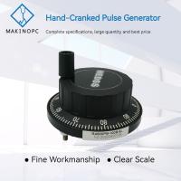China Original REP Manual Handheld CNC Machine Pulse Generator Handwheel Accessories 60mm 5V-100PPR 6 Terminals AB Signal Output RA600 for sale