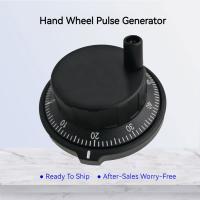 China 80mm Diameter CNC Handwheel 24V 100PPR Manual Pulse Generator MPG Pendant for Fanuc  Mitsubishi Fagor GSK Systems for sale