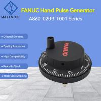 China 100% Original FANUC Manual Pulse Generator A860-0203-T001 Fanuc System CNC Handwheel 25/100PPR Pulse IP54 Level for sale