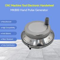 China Panel Type Stainless Steel Solid Manual Pulse Generator MPG Pendant Handwheel 80mm 25/100PPR for Fanuc Mitsubishi CNC Systems for sale