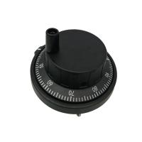 China New Hot Selling Handheld 80mm Diameter 100PPR DC5V-24V Manual Pulse Generator Solid Plastic MPG Pendant Handwheel for sale