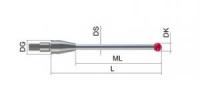 China Renishaw A-5003-0050 M3 1.5mm Ruby Ball TC Stem  Stylus L 20mm EWL 12.5mm for sale